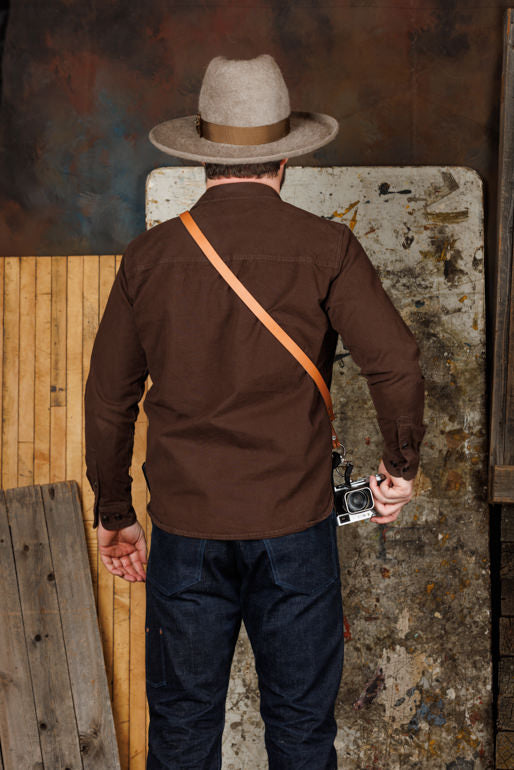 The Lariat Strap | A Leather Loop Cross Body Camera Strap | Hold Fast