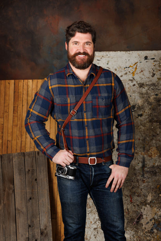 The Lariat Strap | A Leather Loop Cross Body Camera Strap | Hold Fast