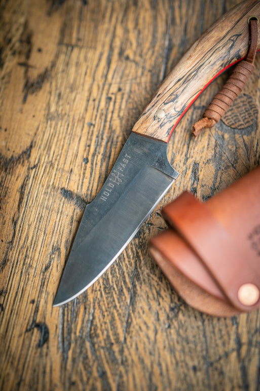 HF EDC Field Knife with Leather Sheath | Hold Fast