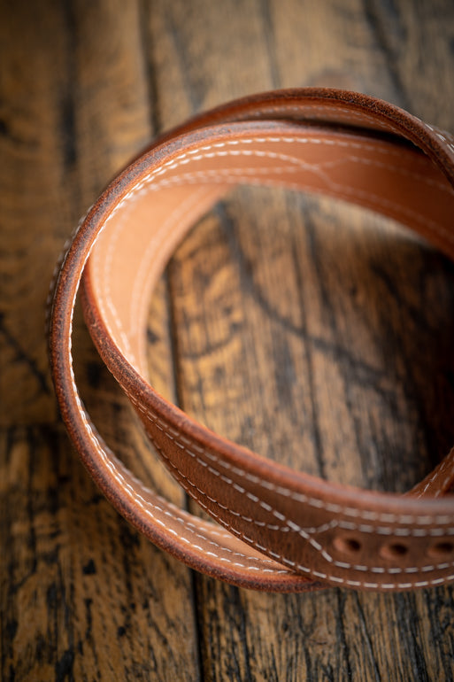 Boot Stitch Belt | Western Stitched Leather Belt | Hold Fast