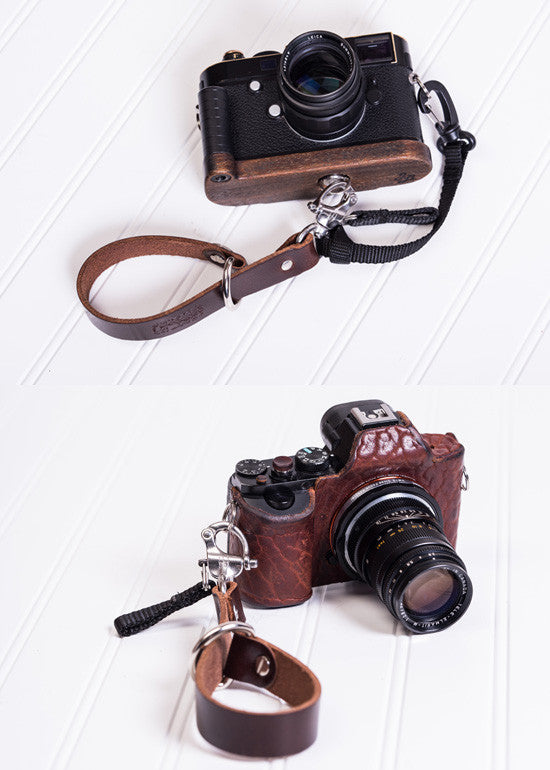 Camera Leash | Leather Wrist Strap | Hold Fast