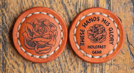 Courage Coins | Leather Magnetic Fidgets | Hold Fast