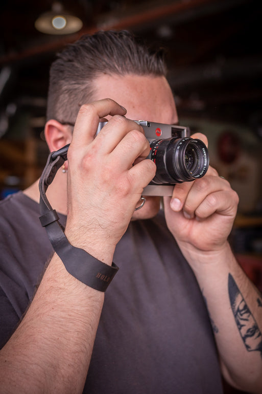 Classic Leather Wrist Strap | Hold Fast
