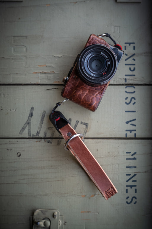 Camera Leash | Leather Wrist Strap | Hold Fast
