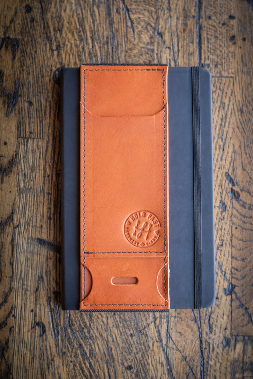 Pen Caddy | Leather Pen Wallet for your Notebook | Hold Fast