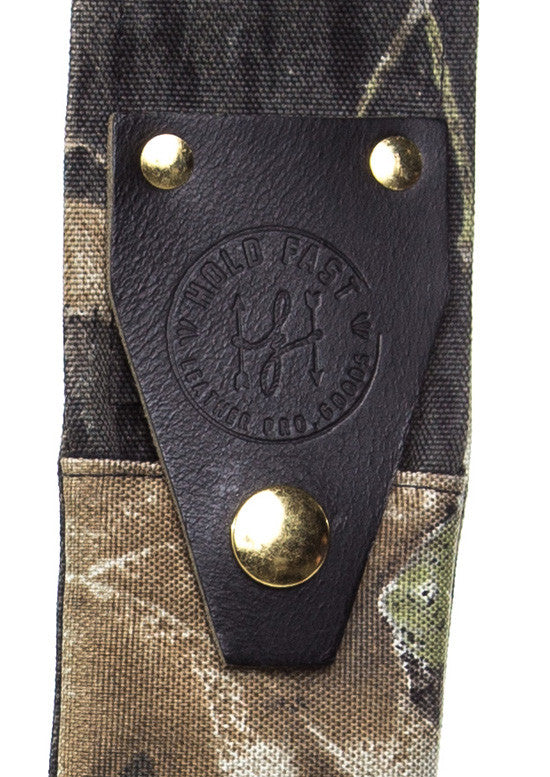 Ruck Strap | Duck Canvas and Leather Camera Strap | Hold Fast