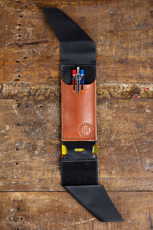 Pen Caddy | Leather Pen Wallet for your Notebook | Hold Fast